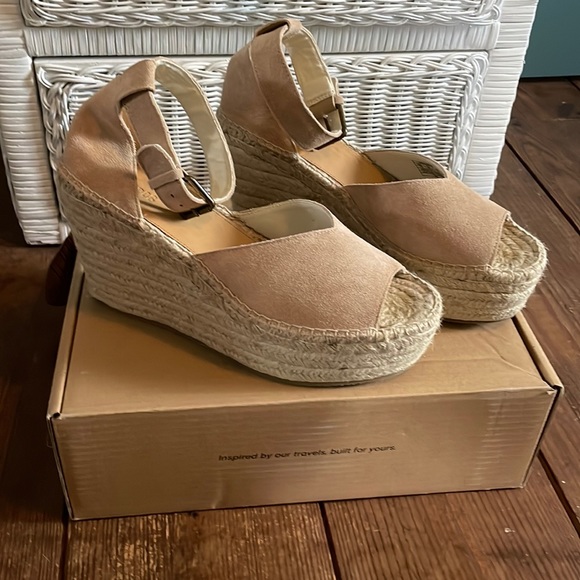 Soludos | Shoes | Soludos Positano Platform Wedge Sandal Sz | Poshmark